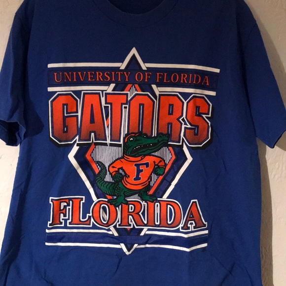 Vintage | Shirts | Vintage University Of Florida Gators Tshirt Large ...